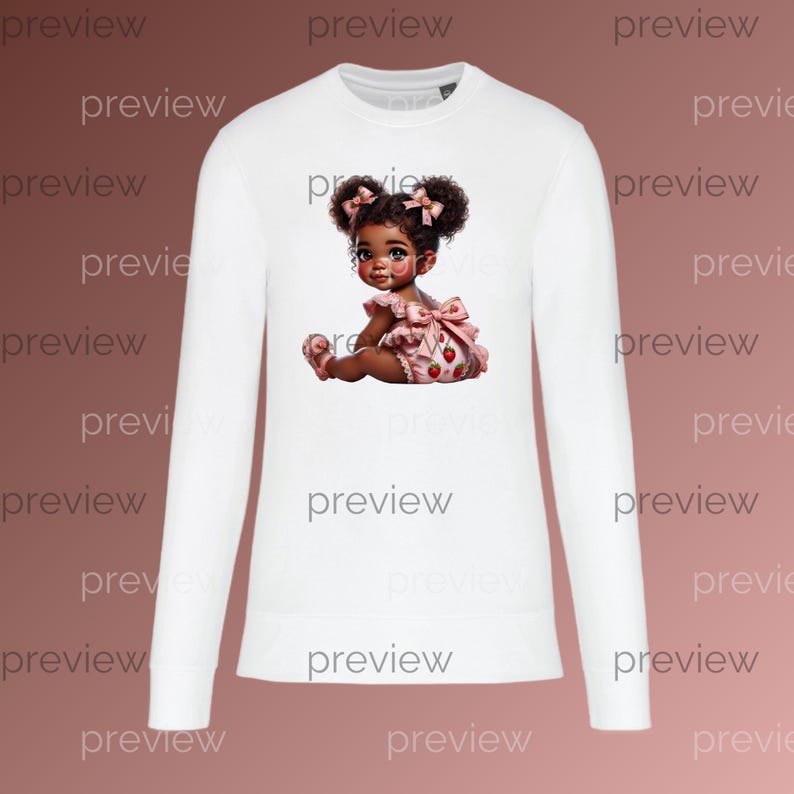 Strawberry Baby Girl Clipart Png-afro Baby Girl Strawberry Clipart ...