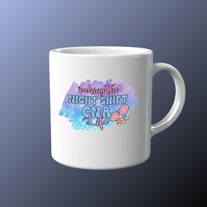 Night Shift Cna Png Rocking the Night Shift CNA Life Sublimation ...
