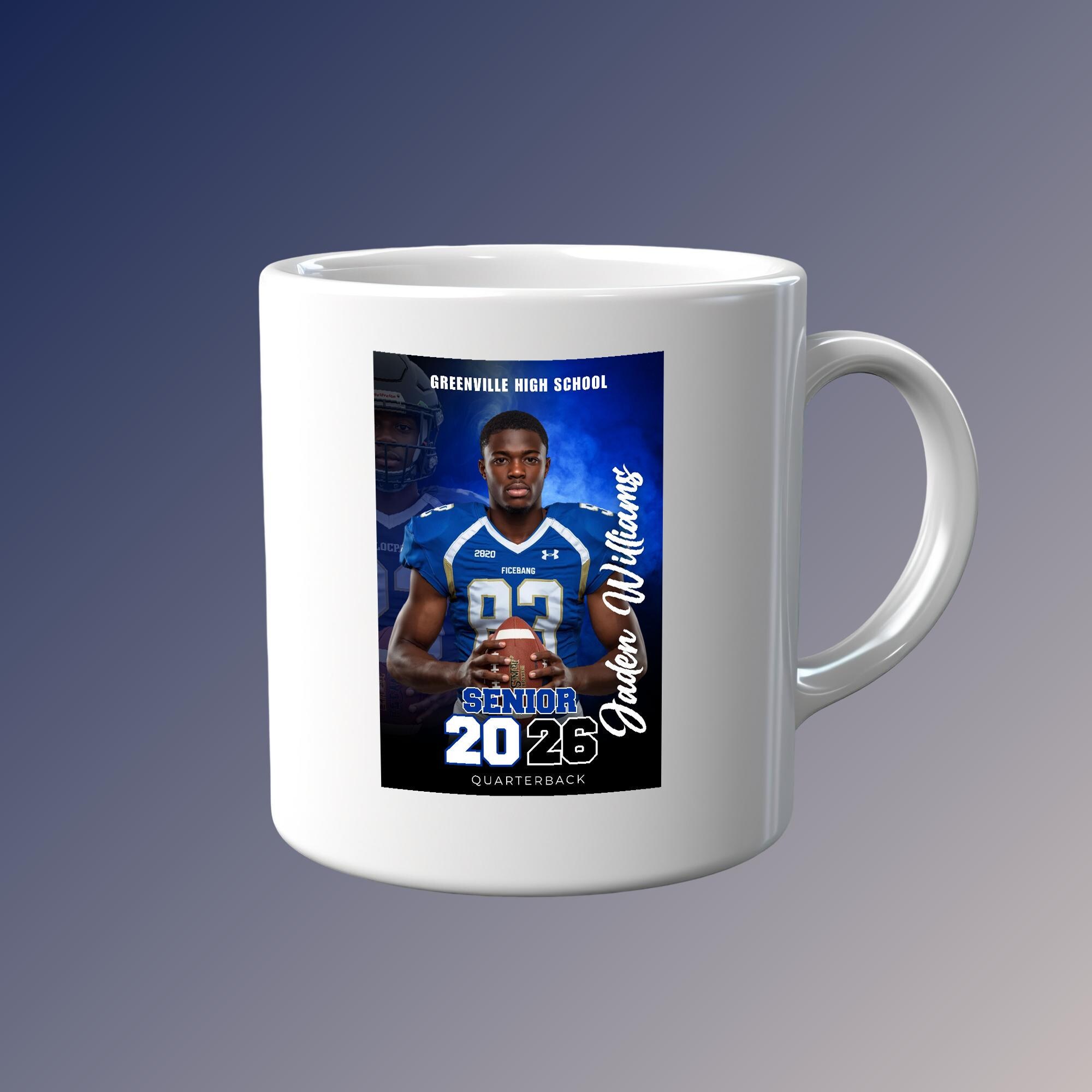 Football Senior Night Poster Template Game Day Editable Canva Template ...