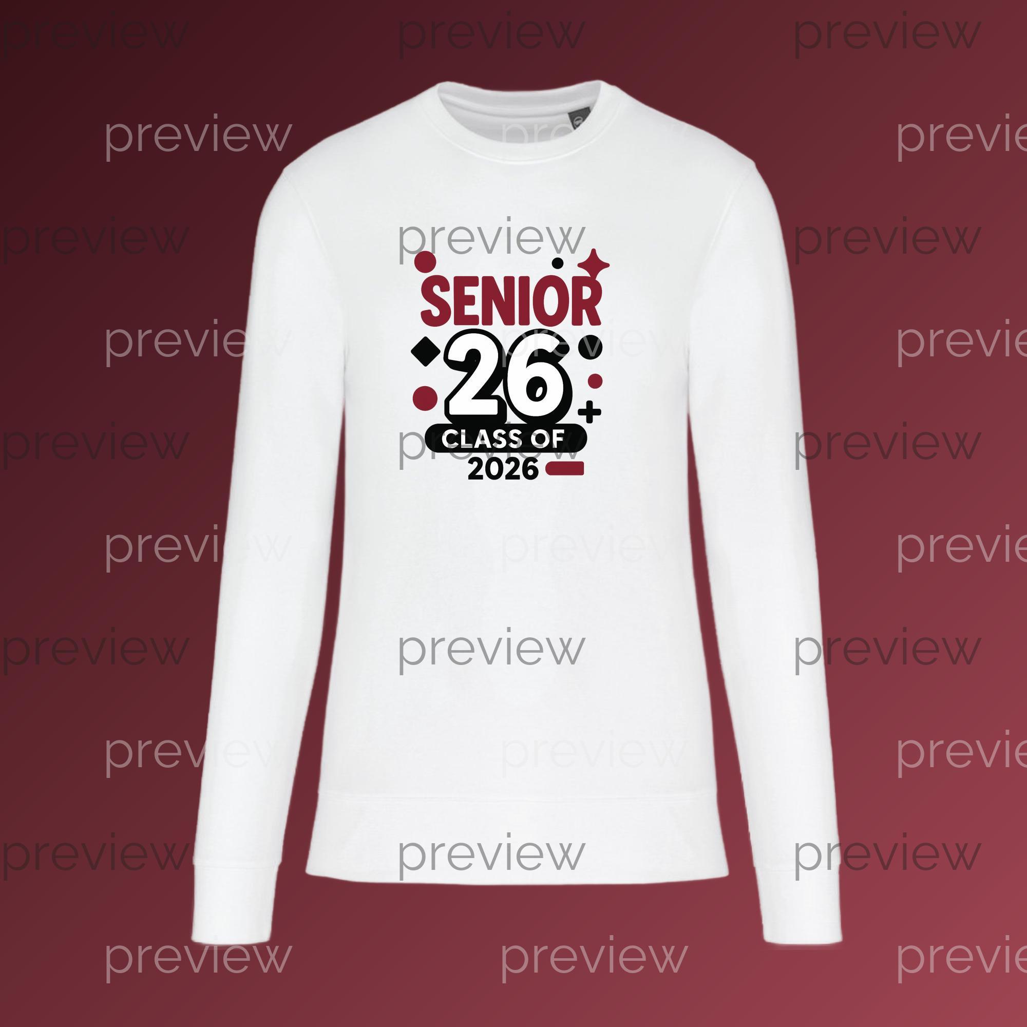 Senior 2026 Maroon Png Senior 2026 Commercial Use Sublimation Designs ...