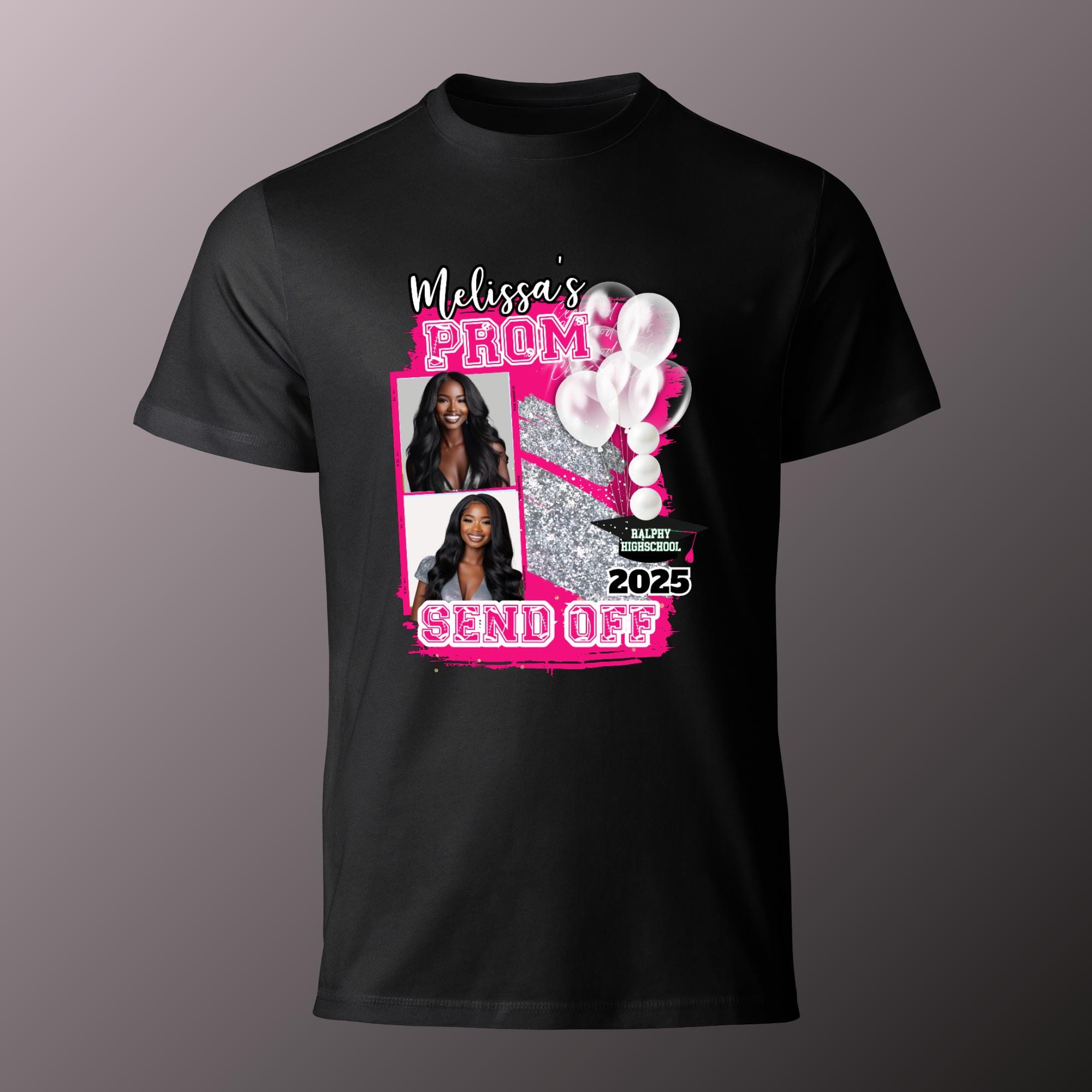 Prom Send off Shirt Template Canva Template Prom Bundle Design ...