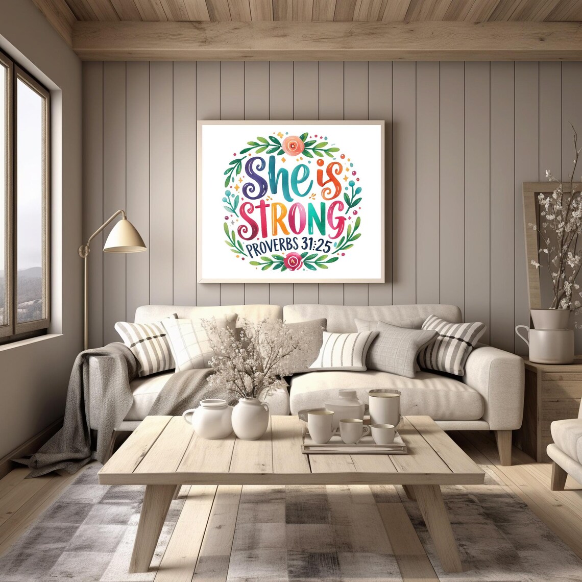 She is Strong Proverbs Png Clipart Proverbs 31 25 Watercolor Commercial ...