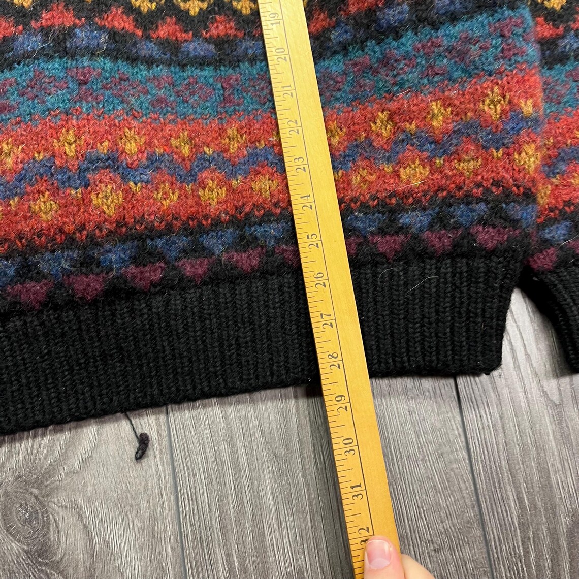 Vintage Sweater Shop Grattan Wool 1990s XL Extra Large Knit Sweater ...