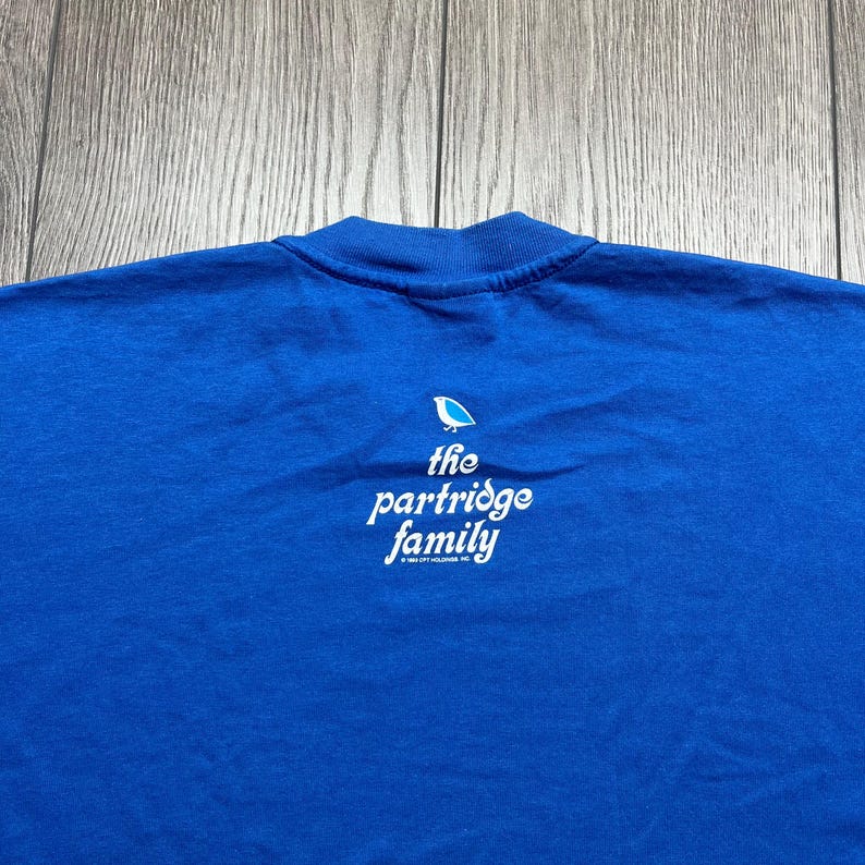 Vintage the Partridge Family 1999 C'mon Get Happy Cute Birds Band T ...