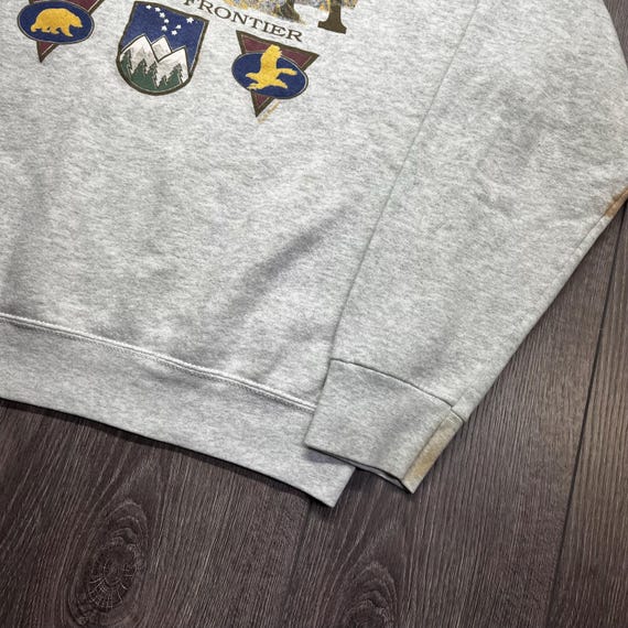 Vintage Alaska 1990s The Last Frontier Nature Sweatsh… - Gem