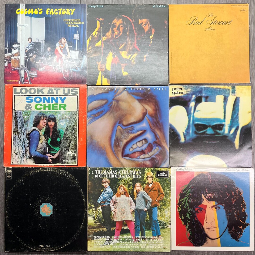 Rock Vinyl Records LP CCR Cosmos Factory Cheap Trick at Burdock Rod ...