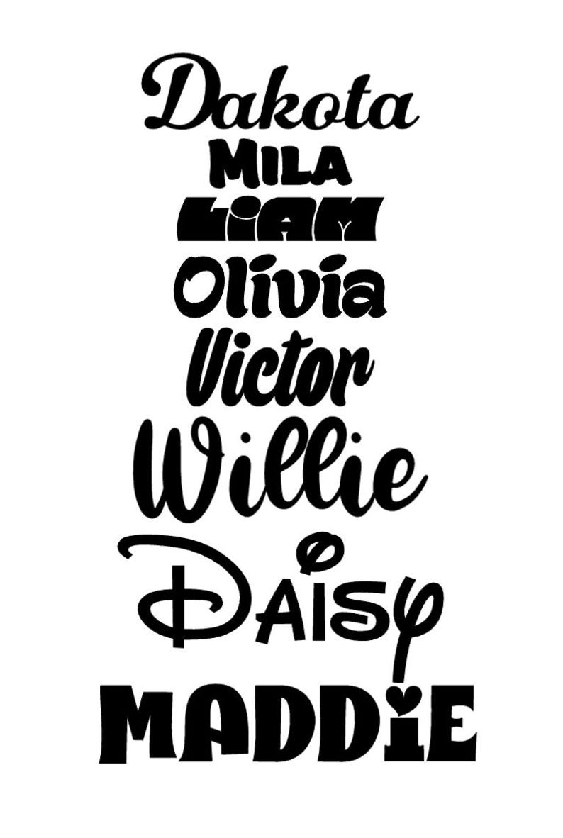 Personalized Nursery & Toddler Name Sign | 3D Printed Freestanding Name ...