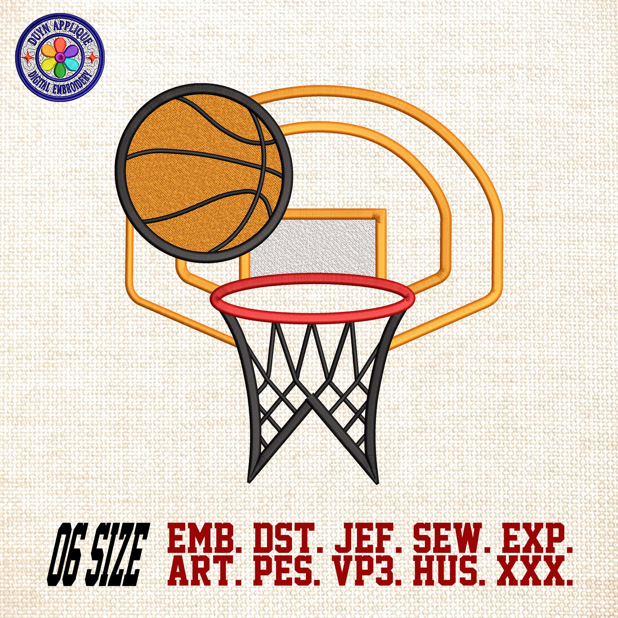 Basketball Embroidery Design. Basketball Side Bow, Basketball Bow Tie ...