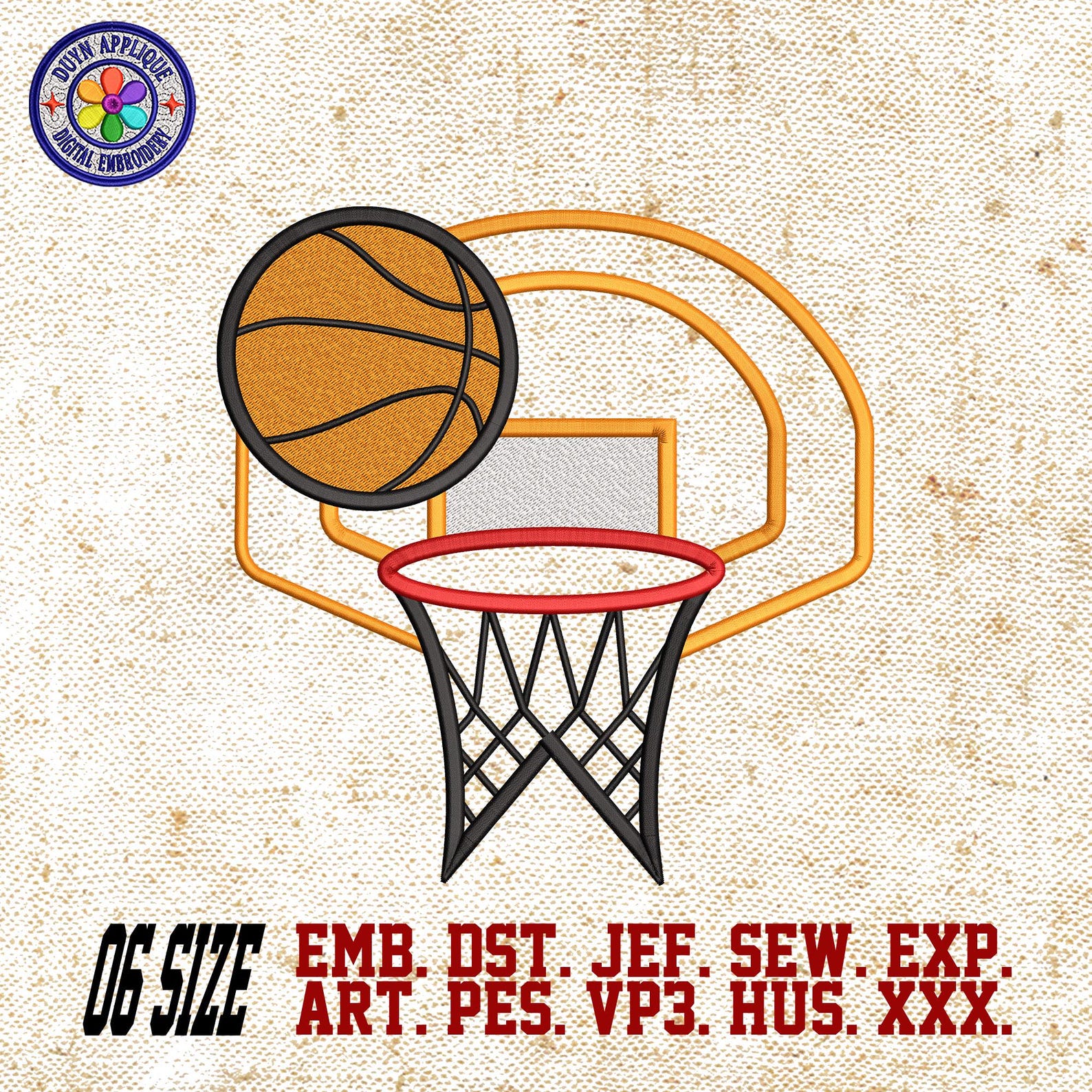 Basketball Embroidery Design. Basketball Side Bow, Basketball Bow Tie ...