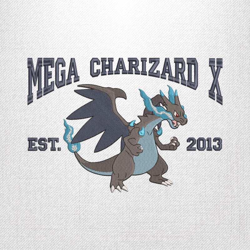 Mega Charizard X - Etsy