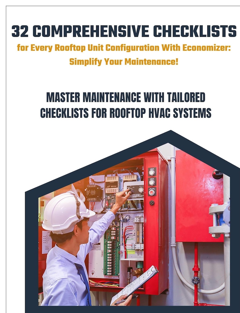 The HVAC Pro Checklist Toolkit - Etsy
