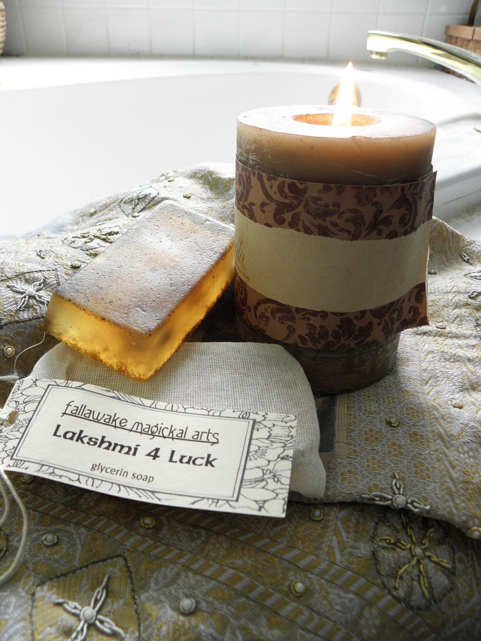 Lakshmi 4 Luck Glycerin Soap for Prosperity Luck & Abundance - Etsy