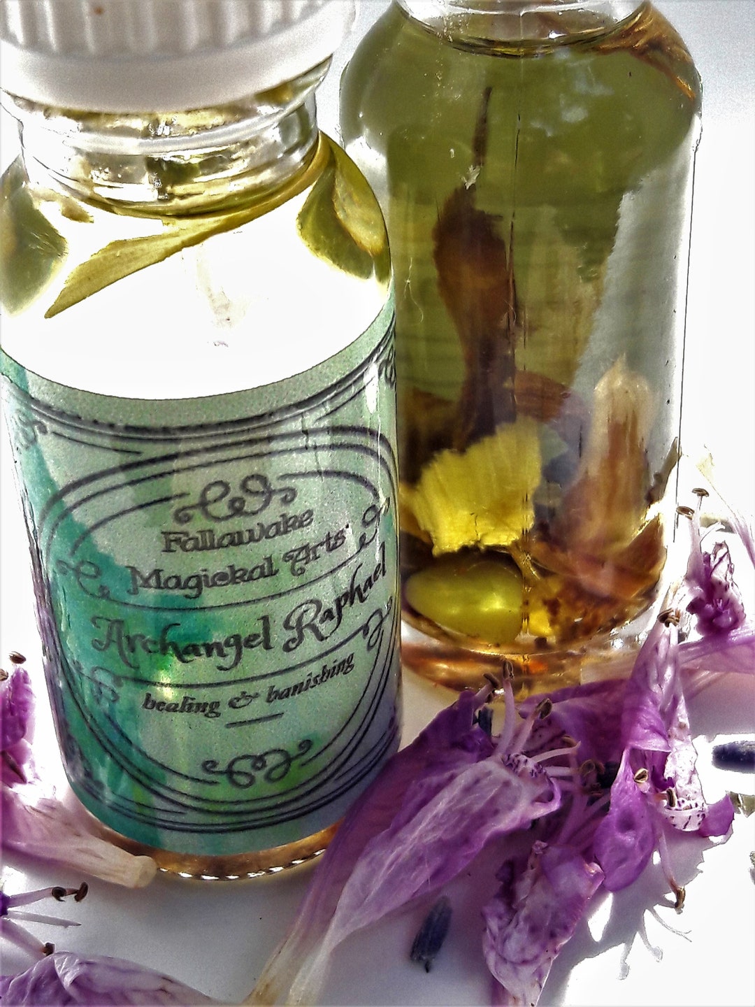 Archangel Raphael Magickal Oil for Healing, Spellbreaking, Anti-anxiety ...