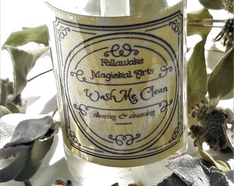 Wash Me Clean White Glycerin Soap for Detox Removing Negative - Etsy
