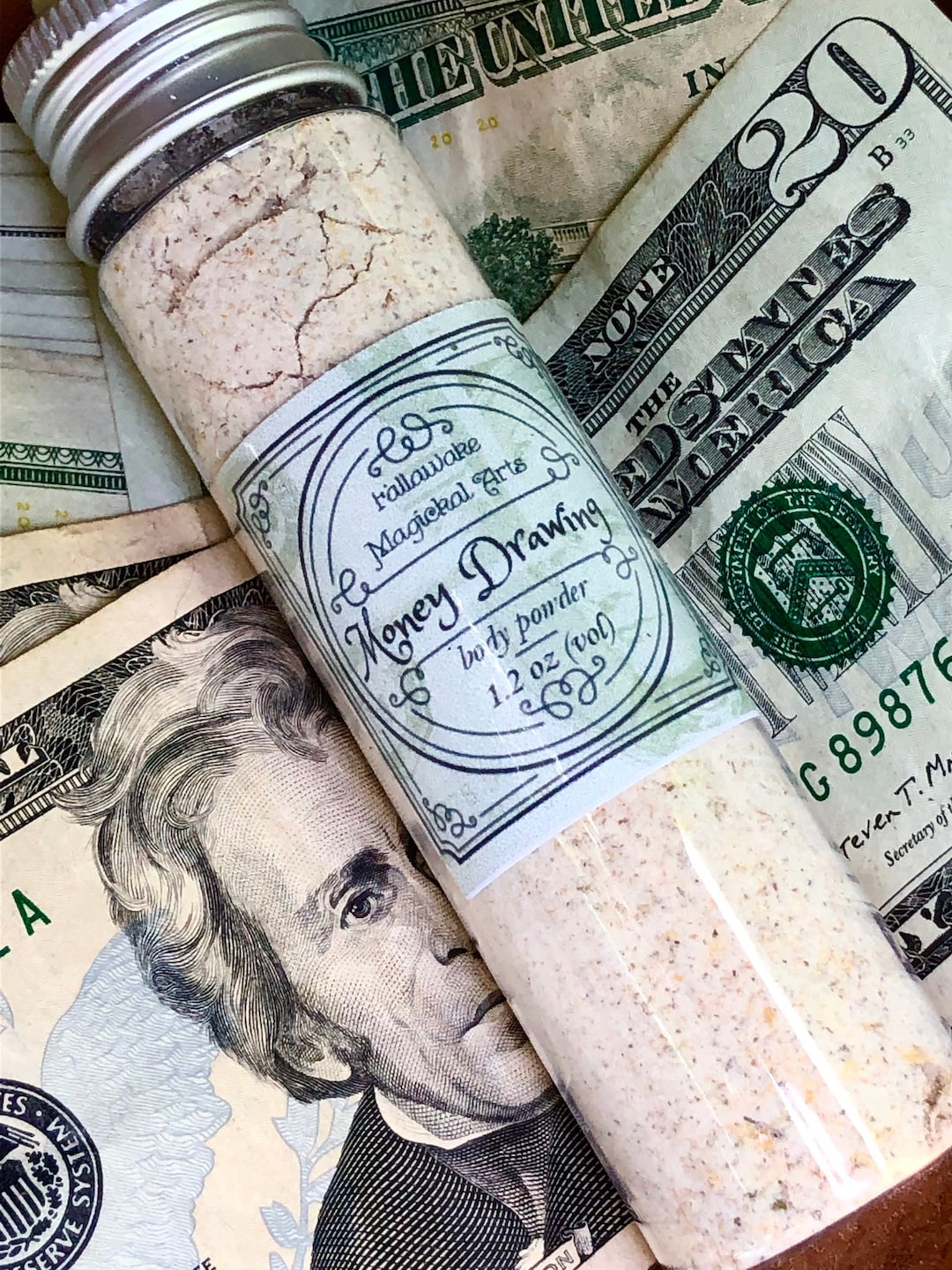 Money Drawing Powder - Body Powder for Prosperity, Wealth, Business ...
