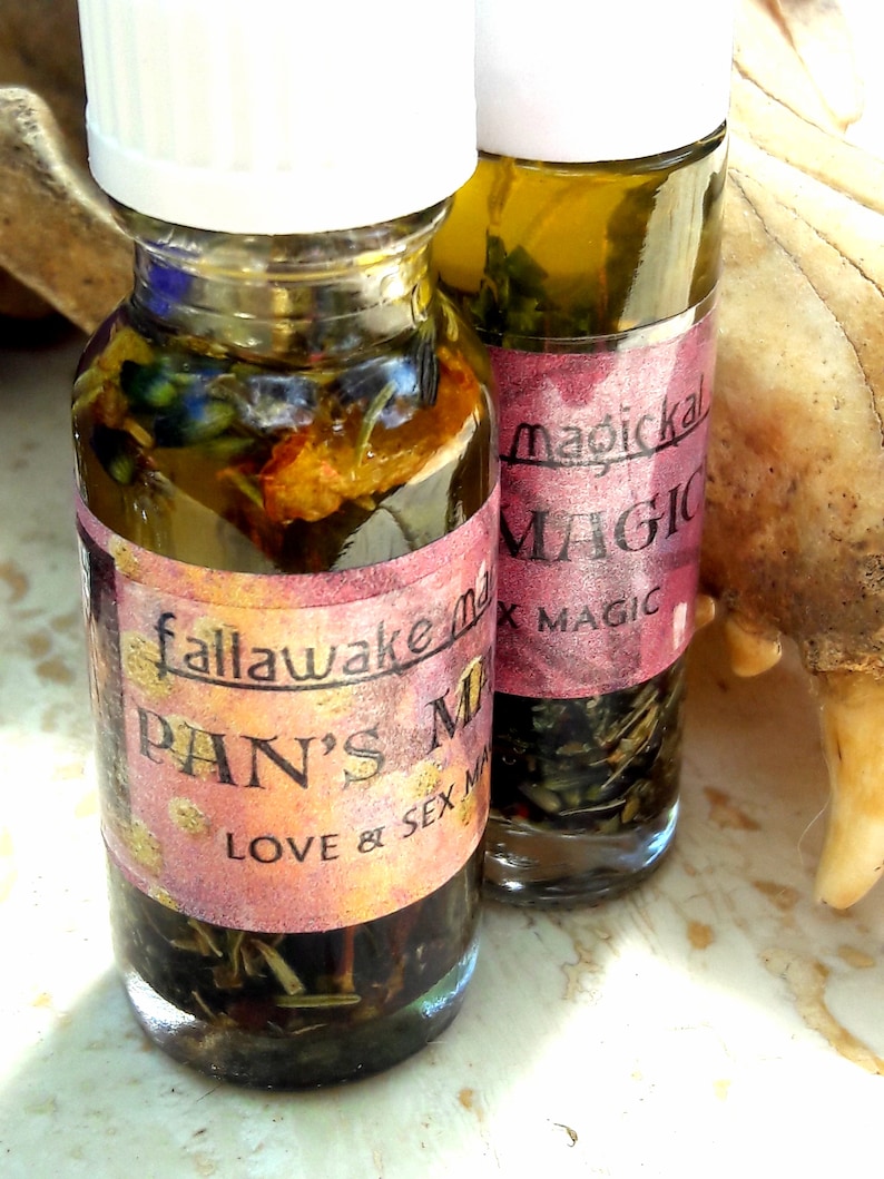 Pan's Magick Oil Sexy Beast Magickal Oil Unisex for Passion & Sex Magic ...