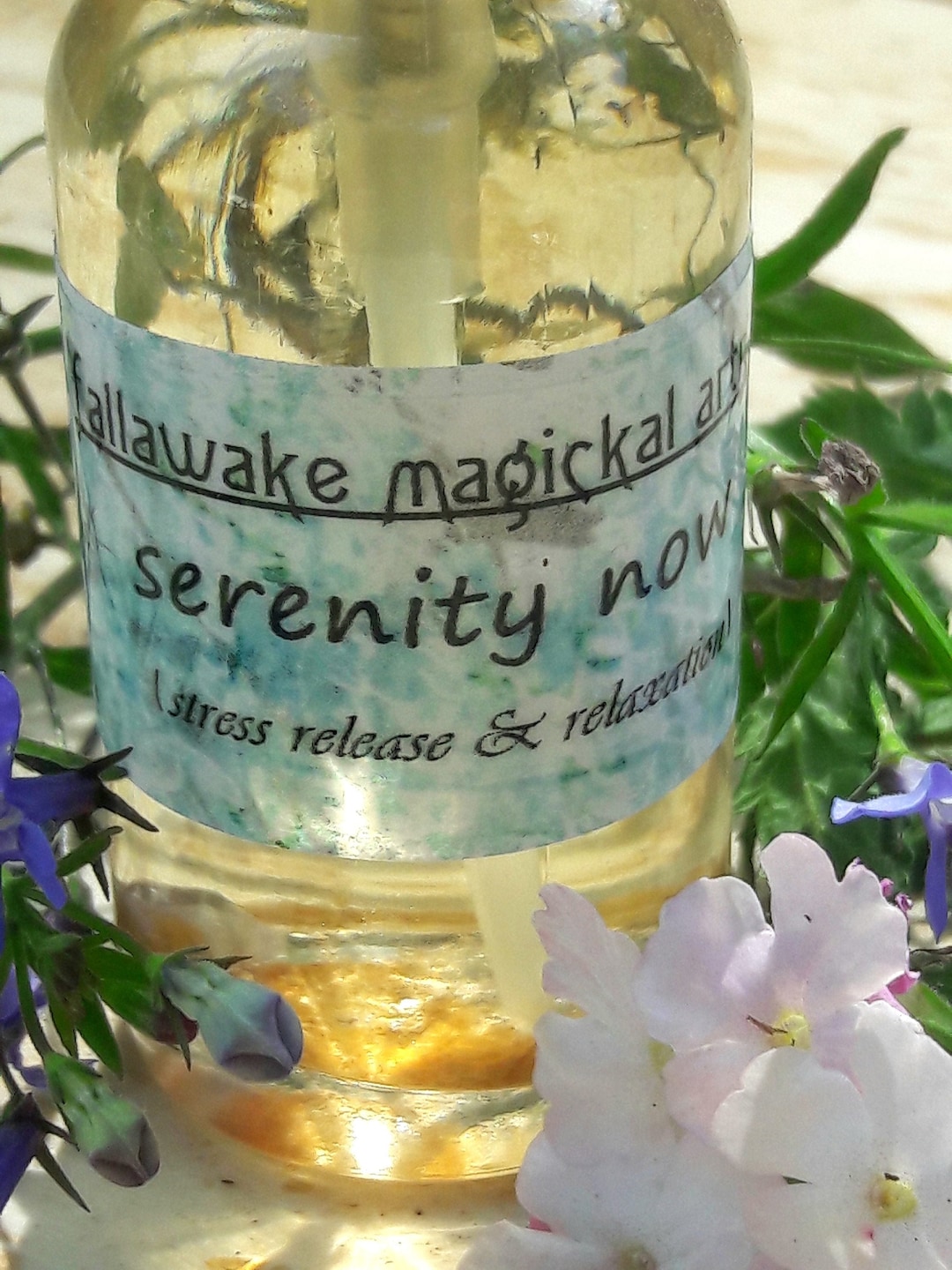 Serenity Now Magickal Ritual Mist Body Spray for Stress Release and ...