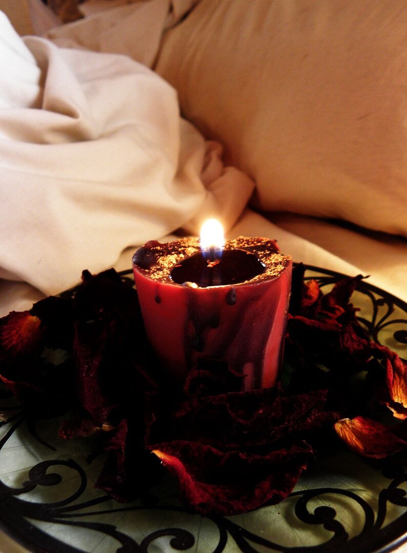 Lilith Sacred Harlot Soy Votives 2 Loaded Ritual Candles | Etsy