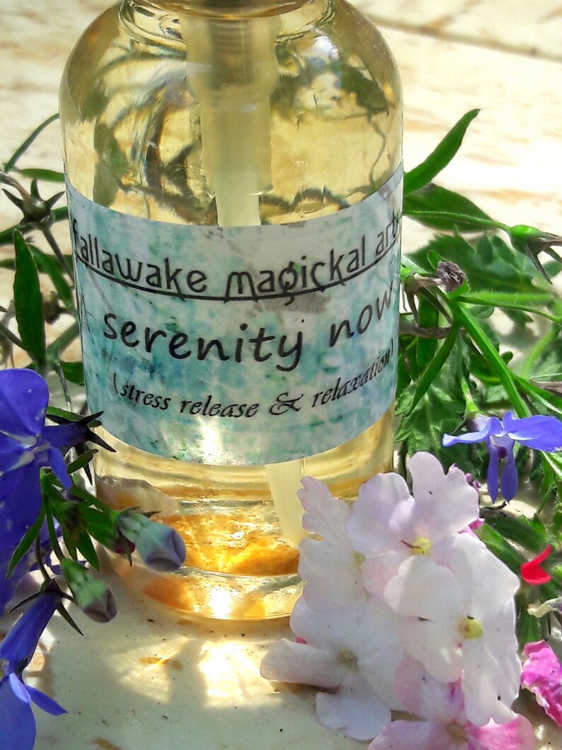 Serenity Now Magickal Ritual Mist Body Spray for Stress | Etsy