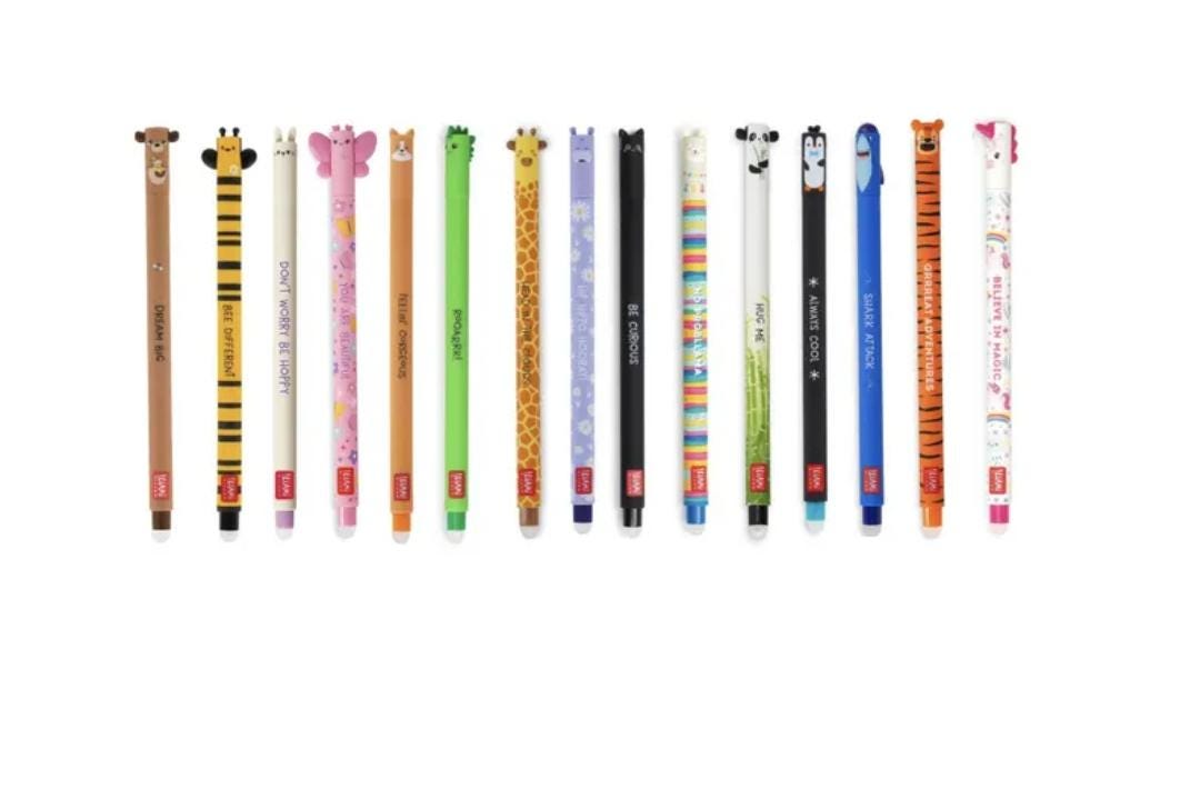 Lot de 15 stylos Legami - Tigre et Papillon - Etsy France