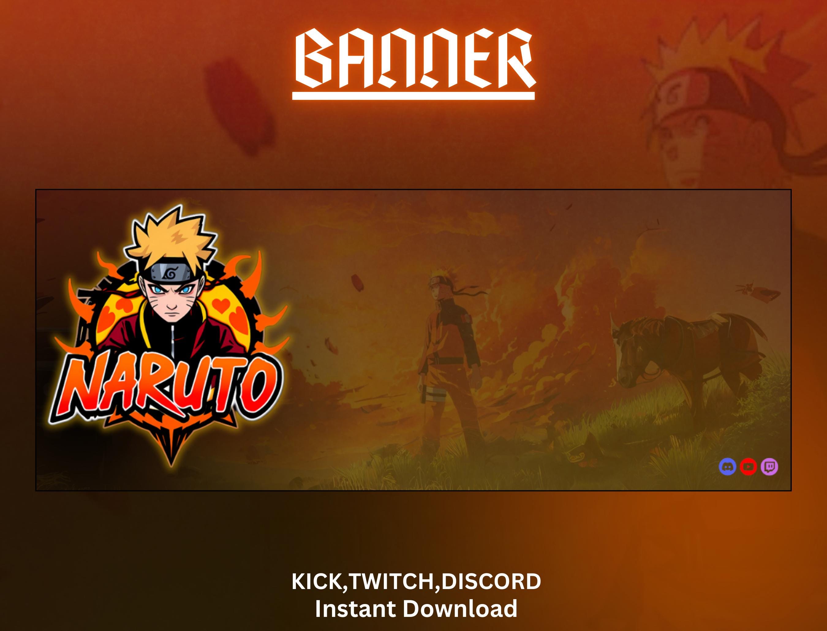 Twitch Anime Character Overlay Fictional Overlay Pack Background ...