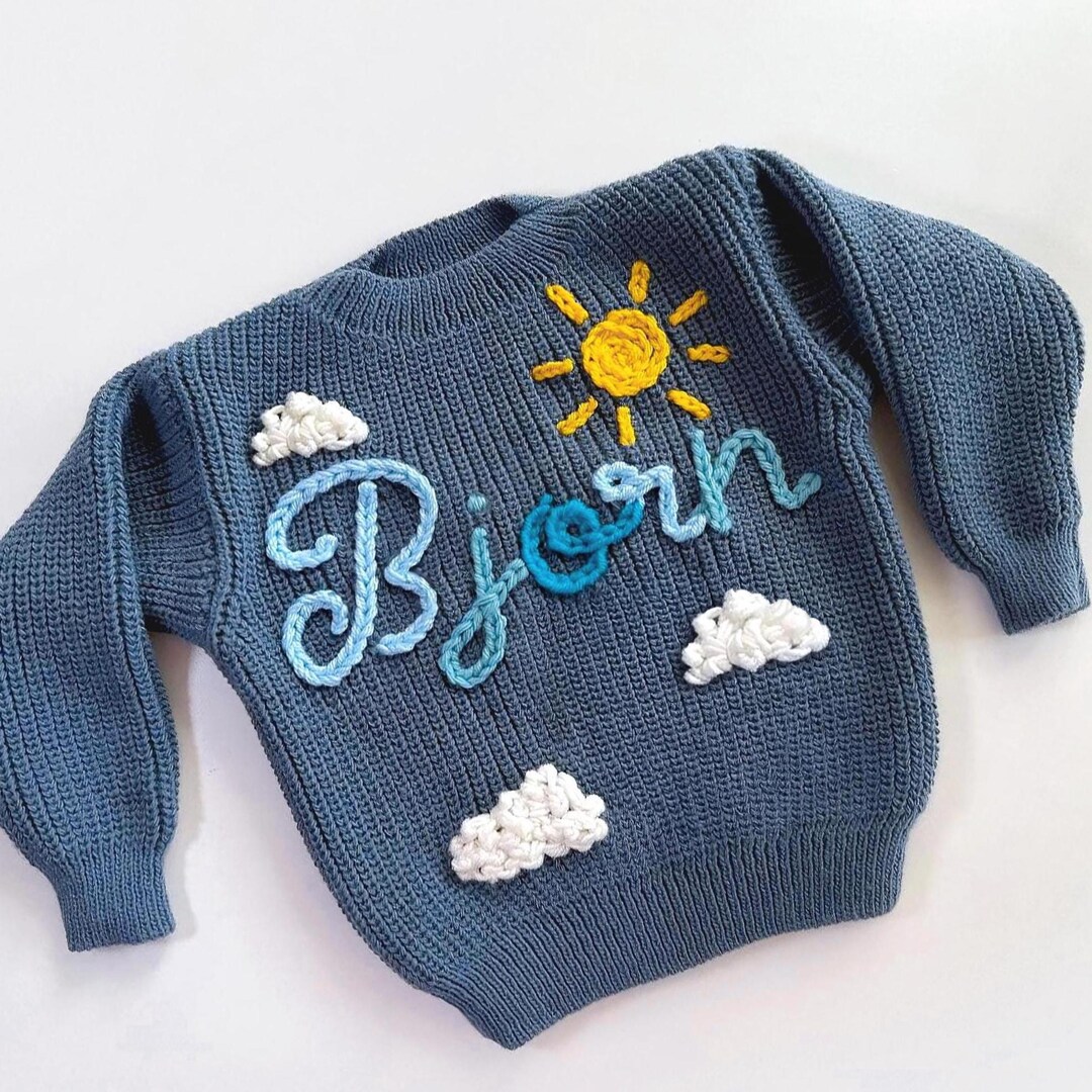 Name Jumper Baby, Baby Name Sweater, Newborn Sweater Name Sweater ...