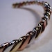 Twisted Tri-metal Classic Bracelet - Etsy