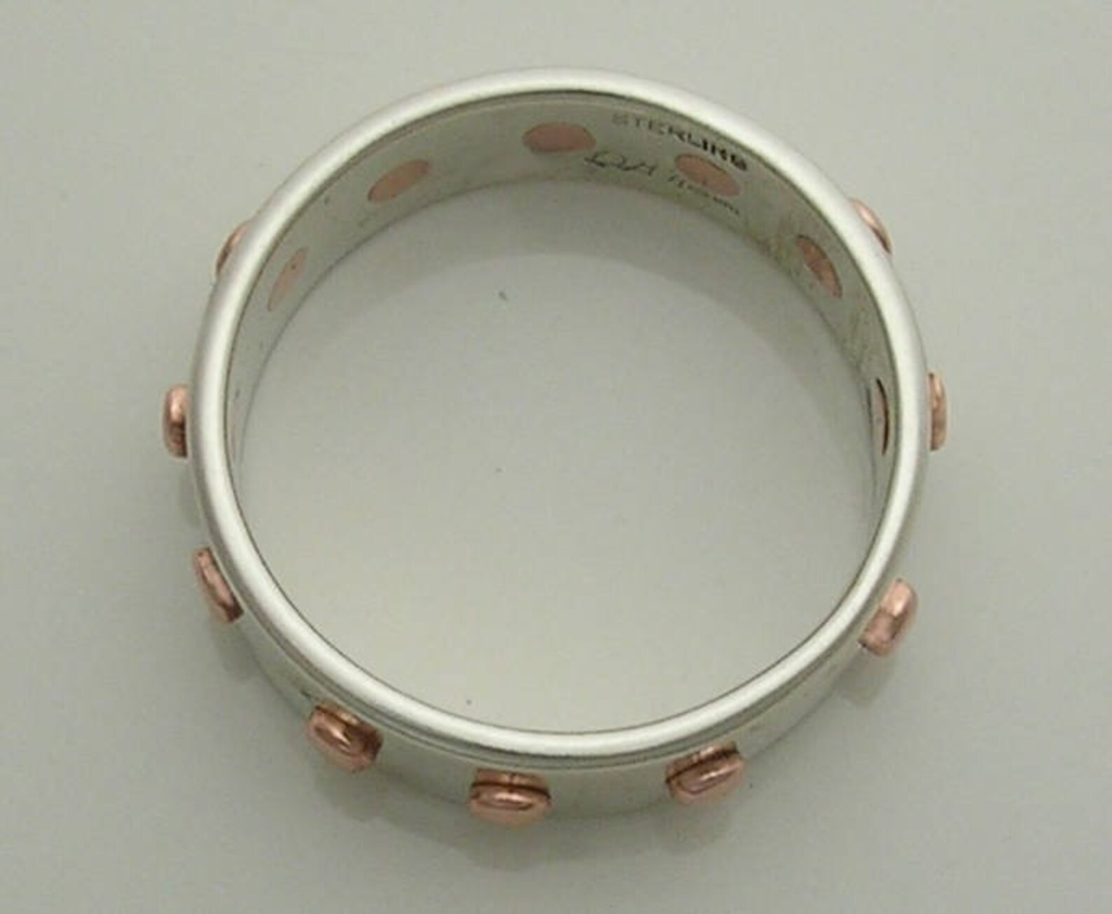 The 12 Rivet Ring | Etsy