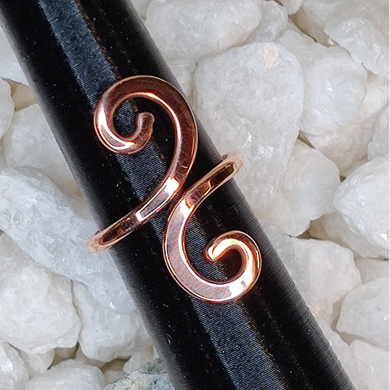 Double Spiral Ring Inspired by Spiral Designs From the - Etsy