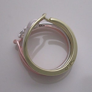 Tesla Inspired Tri-metal Energy Ring™. Silver, Copper, Brass. - Etsy