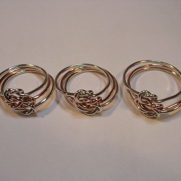 Love Knot Ring - Etsy