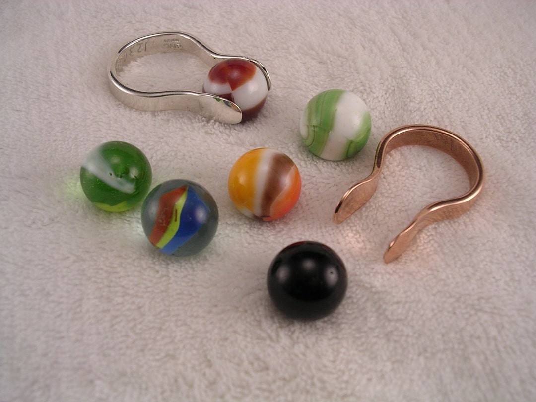 Marble Ring, Marble Marvel™ Ring, Marble Collectors, Vintage Marbles - Etsy