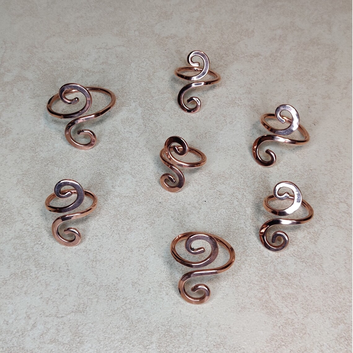 Double Spiral Ring Inspired by Spiral Designs From the - Etsy
