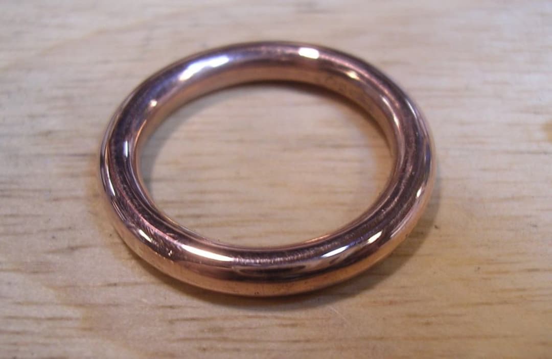 Copper Ring Pure Copper Therapeutic Ring Band - Etsy