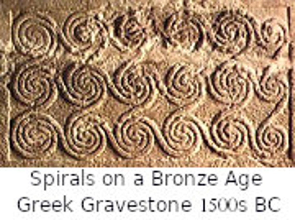 Double Spiral Ring Inspired by Spiral Designs From the - Etsy