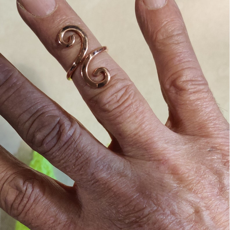 Double Spiral Ring Inspired by Spiral Designs From the - Etsy