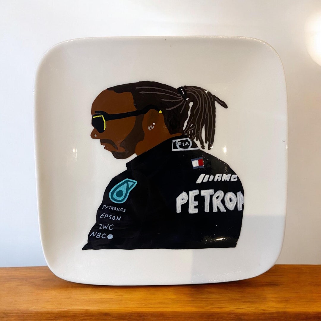 Lewis Hamilton Art Painting Personalized Lewis Hamilton F1 Gift Hand ...