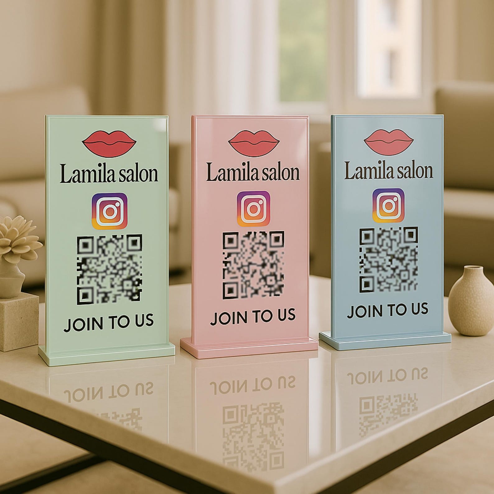 Custom Acrylic QR Code Display: Scan to Pay Business Sign - Etsy