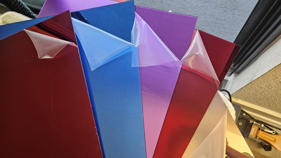 Mirror Acrylic Sheet 3mm Cast PMMA 600×1220 Mm for Laser Cutting ...