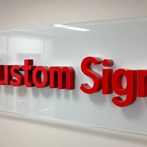Custom Outdoor Lighted Sign – LED Business Signage With Optional ...