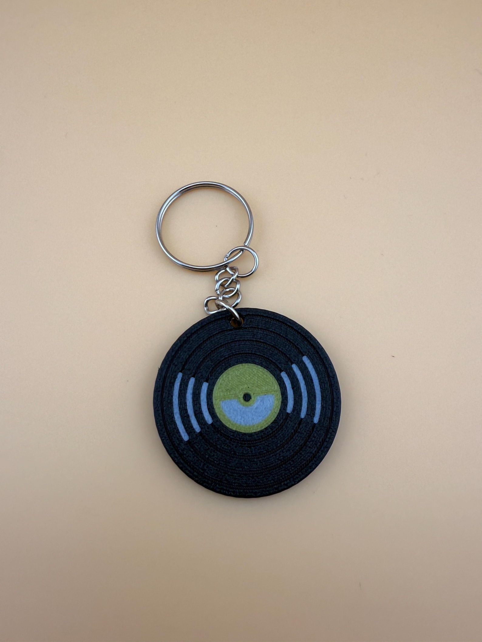 Retro Vinyl Record NFC Keychain – 3d‑printed Music Gift for Spotify ...