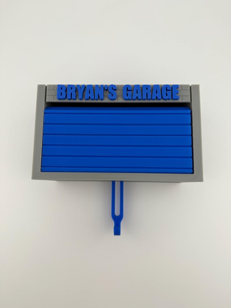 1:64 Scale Die-cast Car Garage Key Holder – 3D Printed Wall Mount With ...