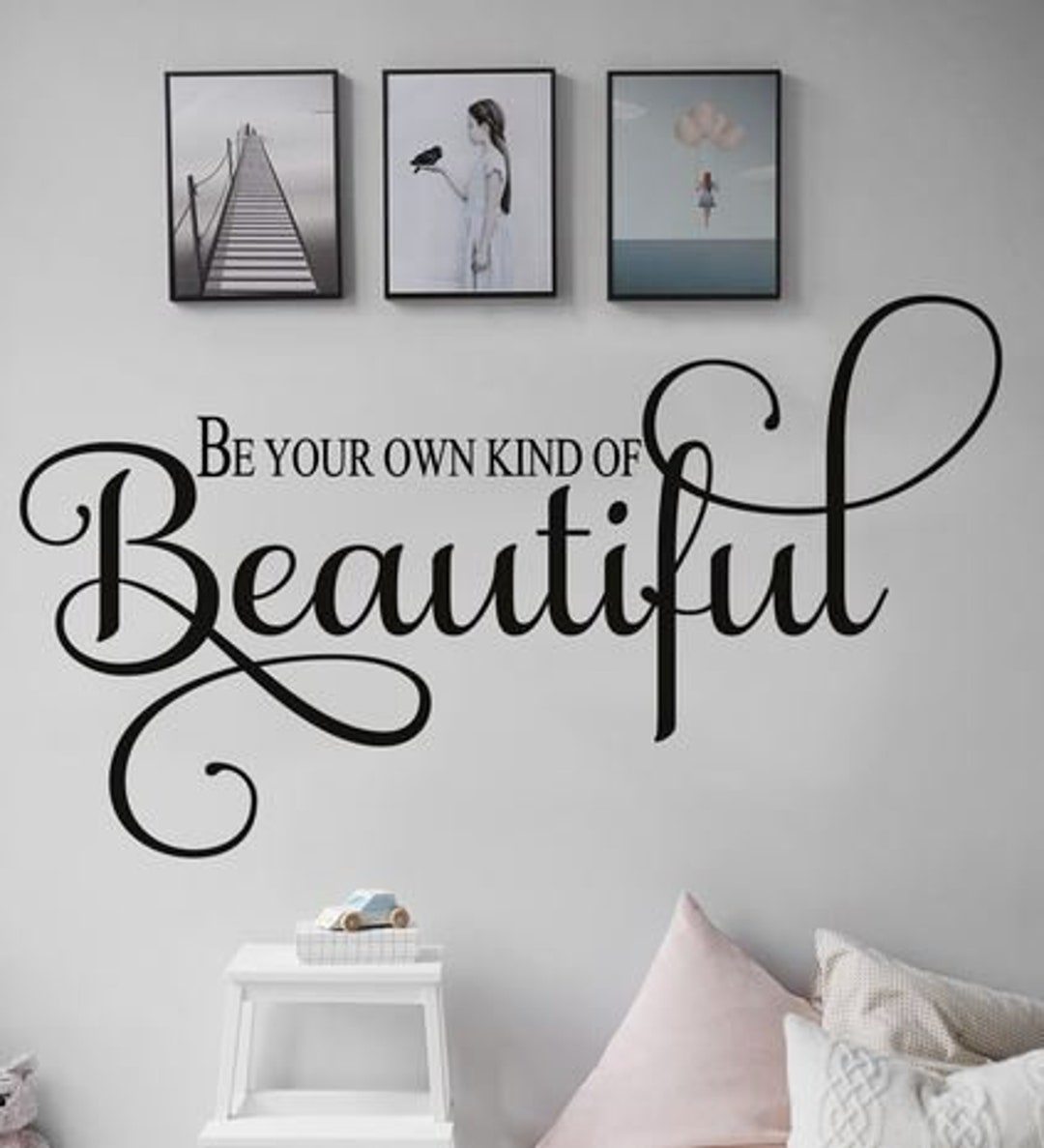Be Your Own Kind of Beautiful Motivational Wall Decal Wall Quote ...