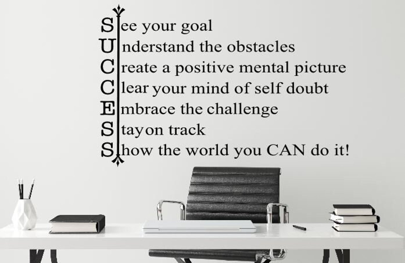 Motovation Success Lettering for Walls Motivational Wall Quote - Etsy