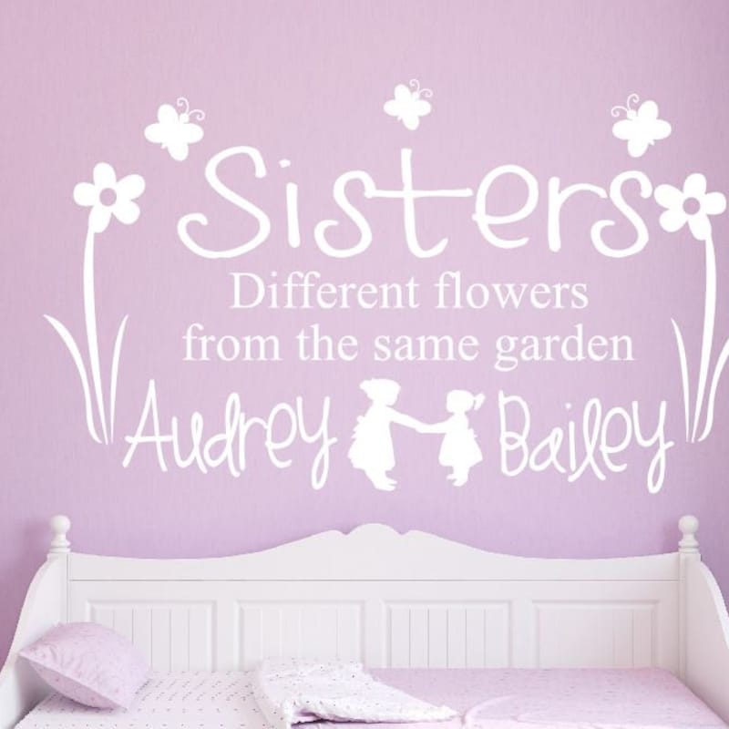 Sister Wall Decal - Etsy
