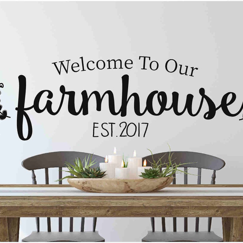 Farmhouse Decals - Etsy
