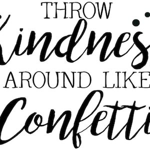 Kindness Wall Decal School Office Wall Quote Teacher Vinyl Wall ...