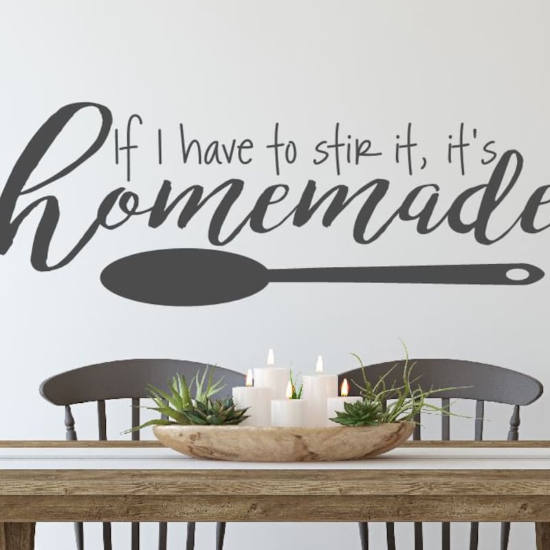Kitchen Vinyl Decal - Etsy