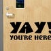 Classroom Door Decal Decor Positive Affirmations in Case No One Told ...