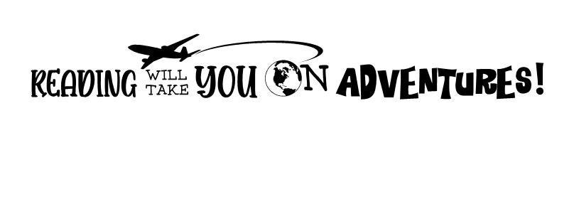 Reading Will Take You on Adventures Book Wall Decal Airplane | Etsy